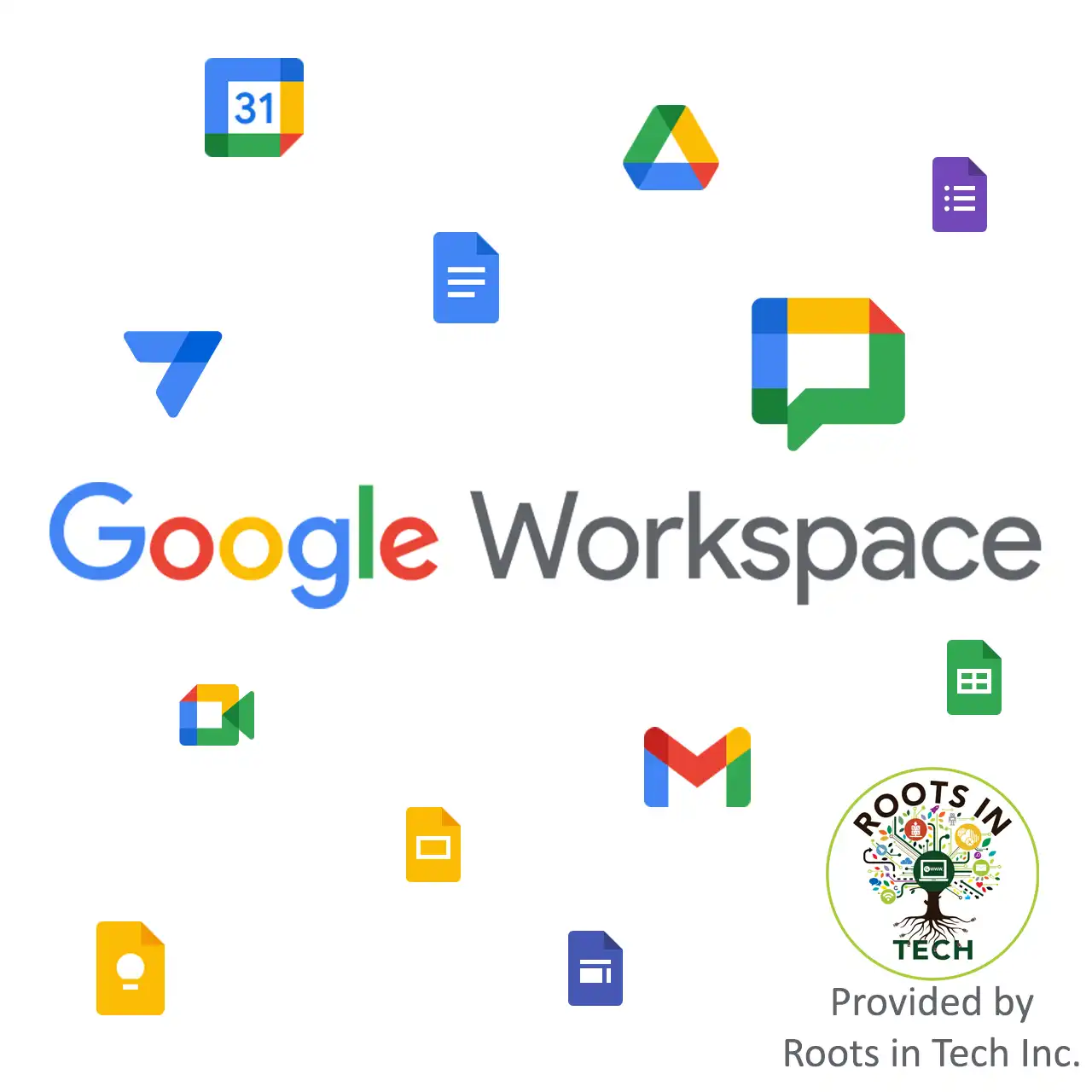 Google Workspace - Roots in Tech Web Design, Hosting & More